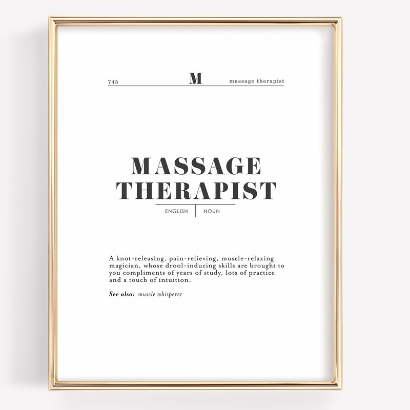 Massage Wall Art - Etsy