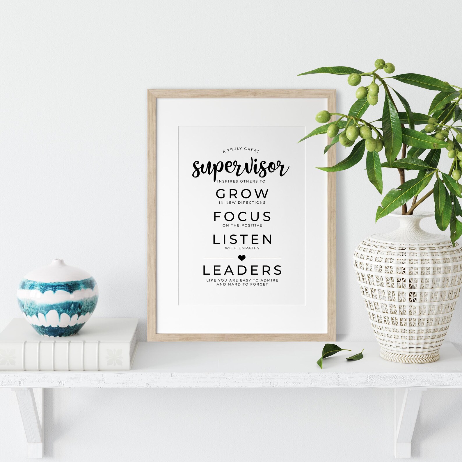 Best Supervisor Gift, Supervisor Appreciation Quotes, Gift for Manager ...