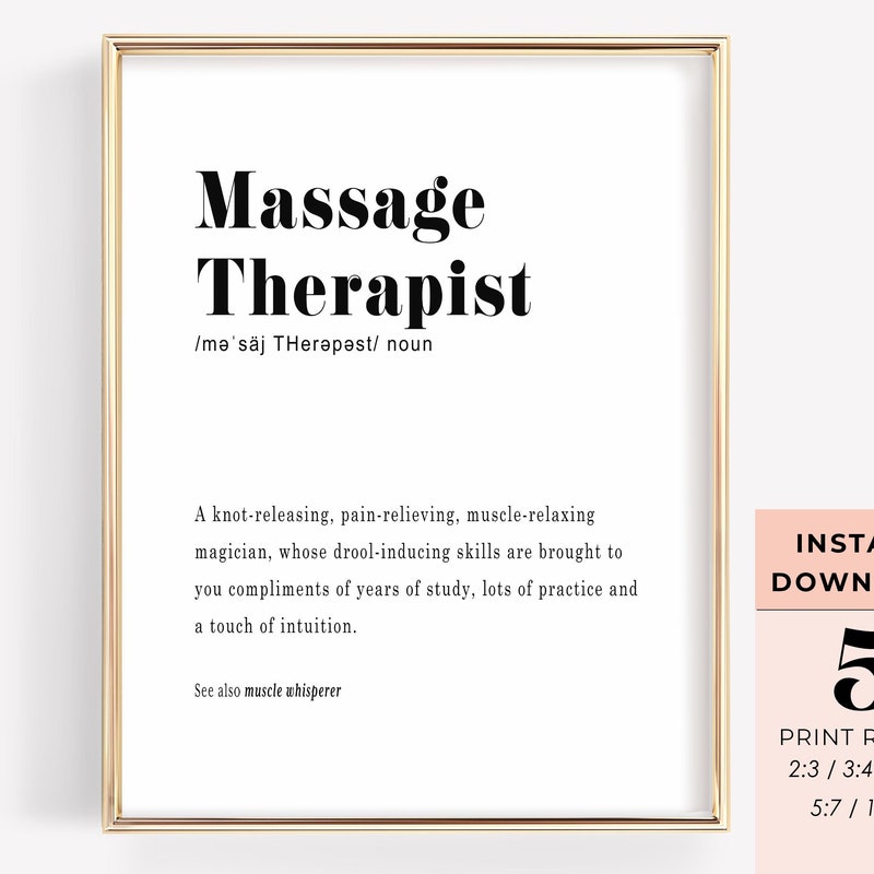 Massage Therapy Sign - Etsy