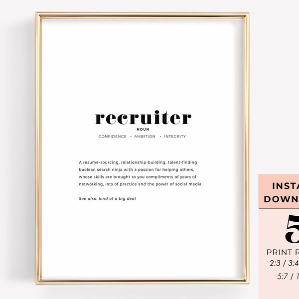 Recruitment Poster - Etsy