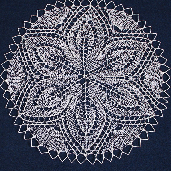 Knitted Doily - Etsy