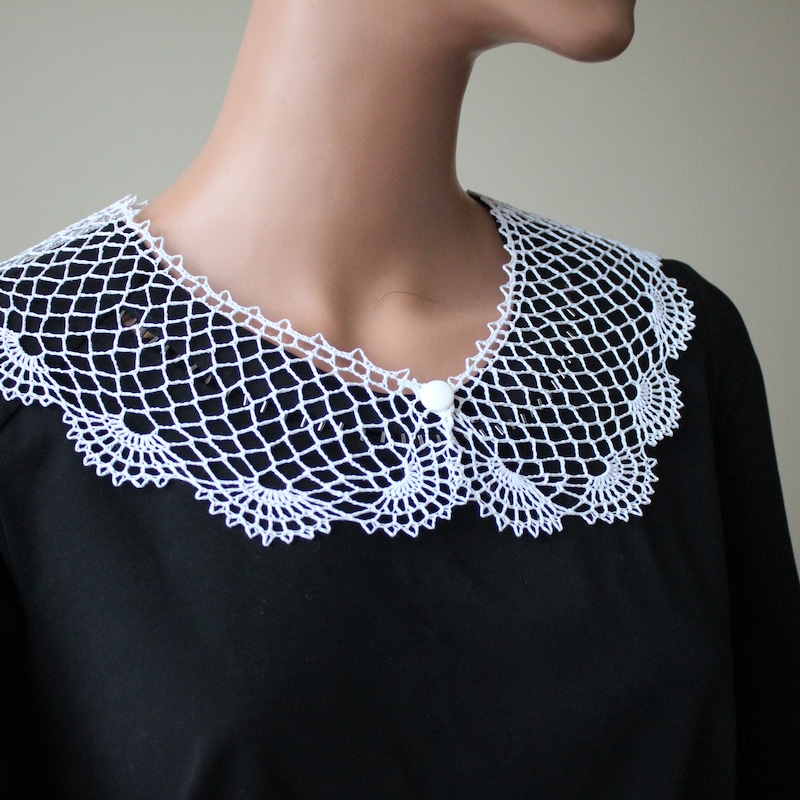 Crochet Collar - Etsy