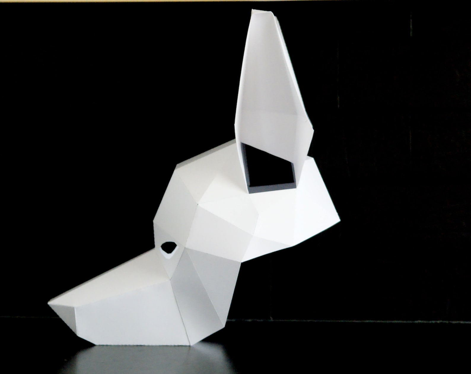 Anubis Mask / Jackal Mask Pattern Papercraft DIY Download - Etsy