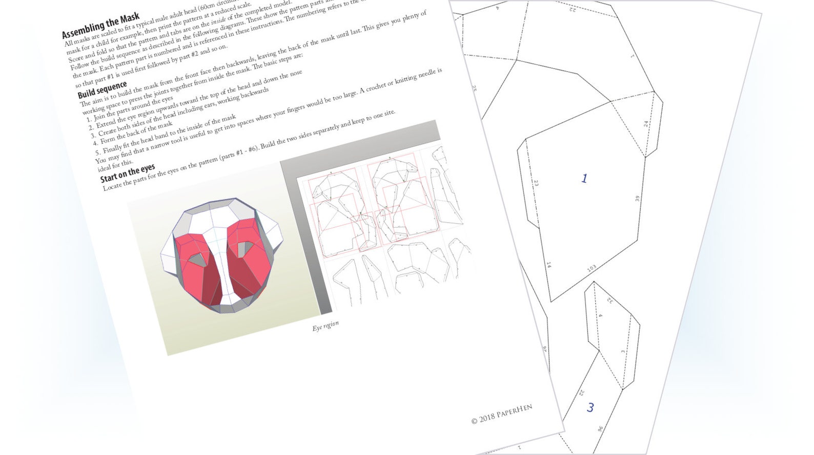 Meerkat Mask Pattern - Papercraft DIY - Download, Print and Make Your ...