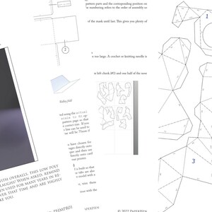 Crash Test Dummy Papercraft Mask Pattern - Papercraft DIY - Download ...