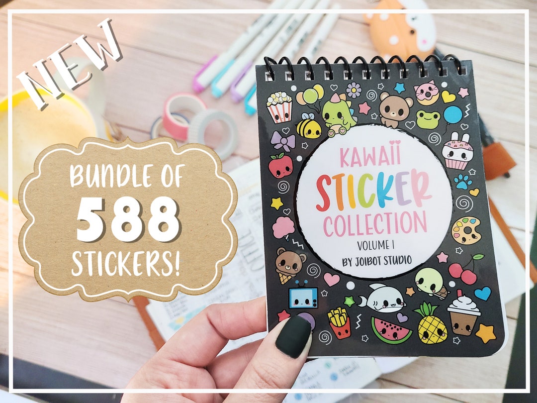 KAWAII STICKER COLLECTION Volume I Planner Sticker Kit Planner Sticker ...