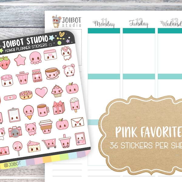 Kawaii Planner Stickers - Etsy
