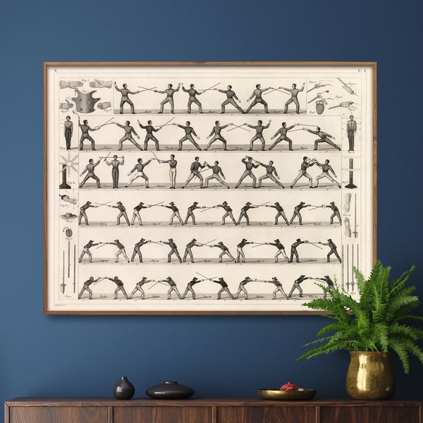 Fencing Art - Etsy