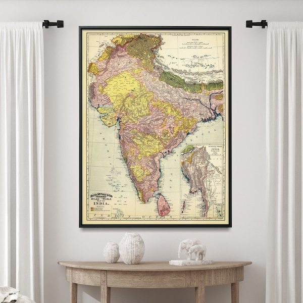 India Poster - Etsy