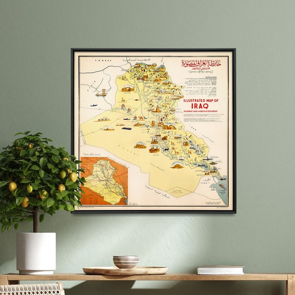 Vintage Iraqi Art - Etsy