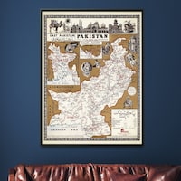 Wooden Pakistan Map Wall Art With Pins Islamabad Travel Souvenir 3D ...