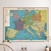 WW2: Military Map of Europe Vintage Map Print, Wall Art Home Gift - Etsy