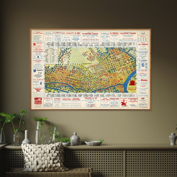 Vietnam Saigon Art - Etsy