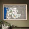 Lake Hubert 1973 Old Map Topo Custom Composite USGS Reprint Minnesota ...