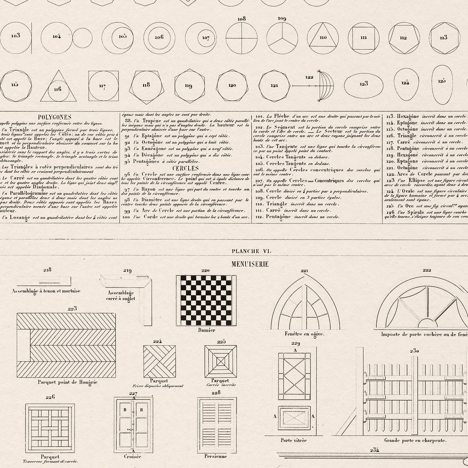 Technical Drawing Vintage Chart Print Architectural & Engineering ...