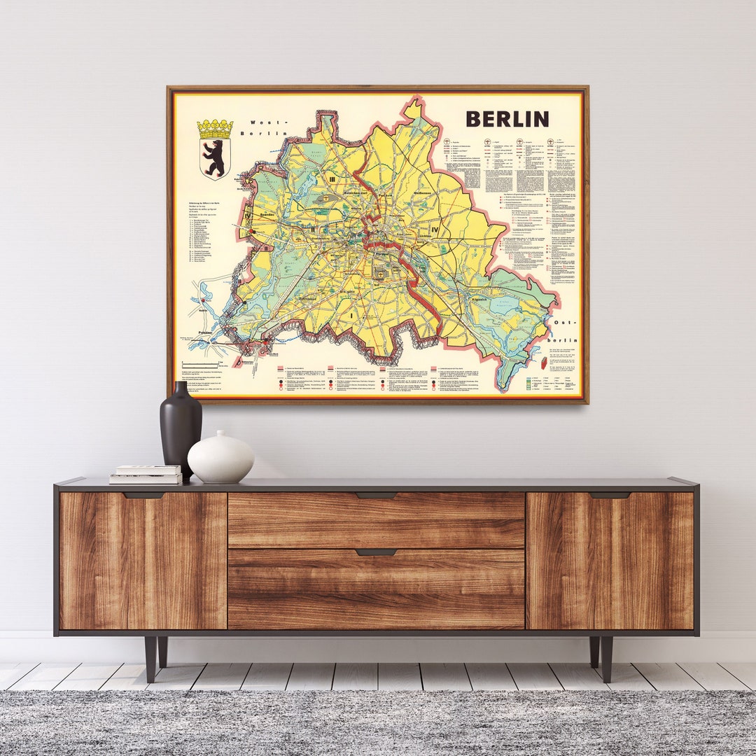 Berlin Wall World Map