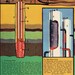 Oil Extraction Vintage Chart Print Pumping Petroleum Diagram Poster ...