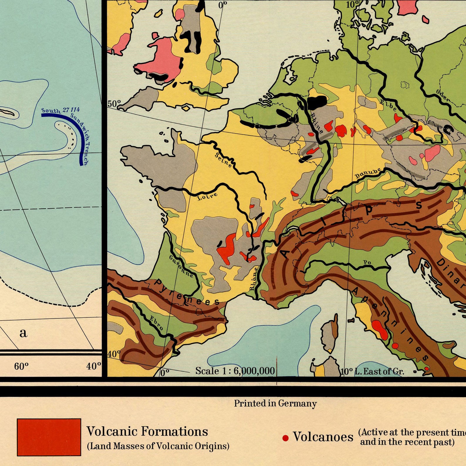 World Geology Structure Map Map of the Word Geology Map - Etsy