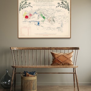 Mediterranean Olive Oil Production Vintage Chart Print, Olive Growing ...