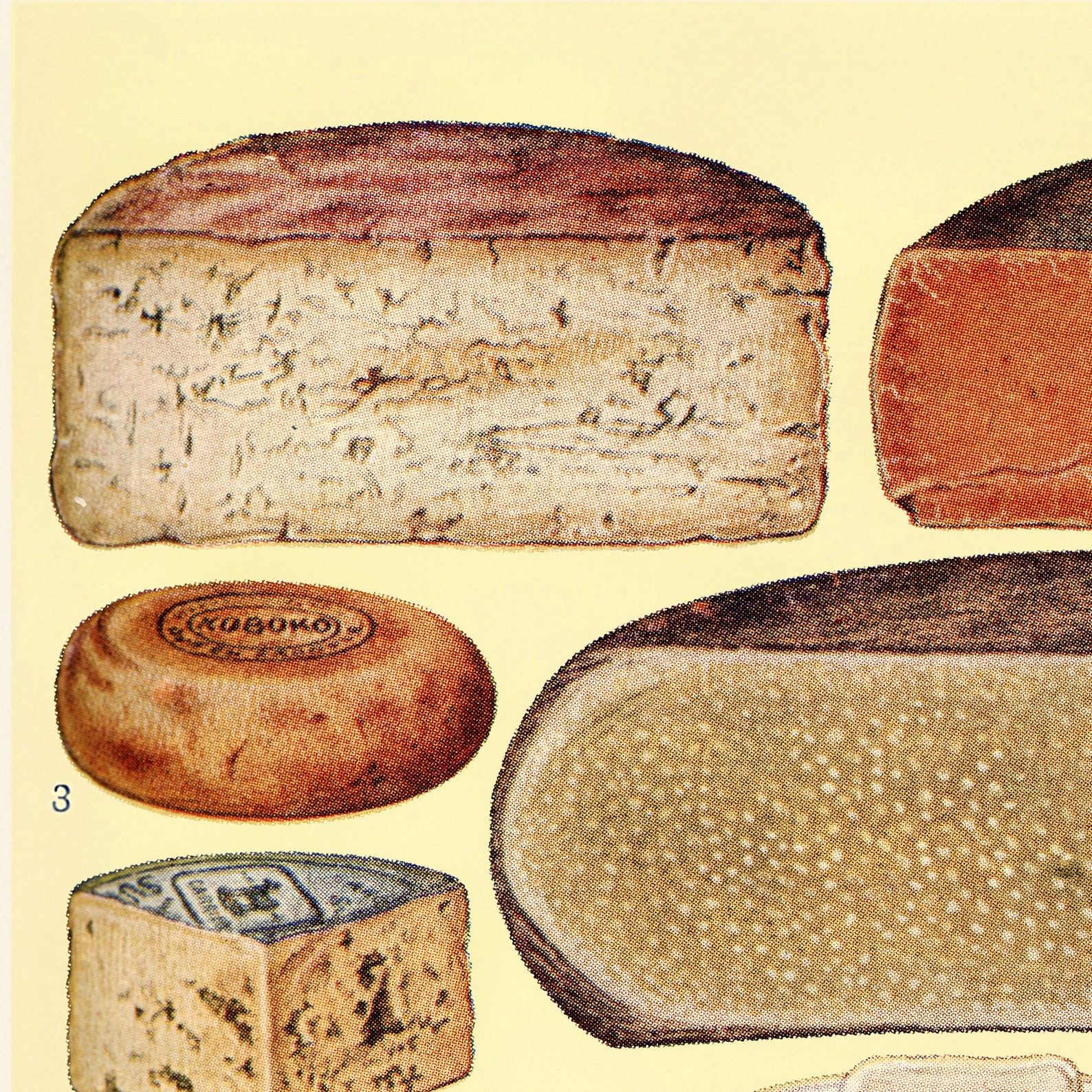 Cheese Poster Cheese Wall Art Vintage Cheese Print Dining, Restaurant ...