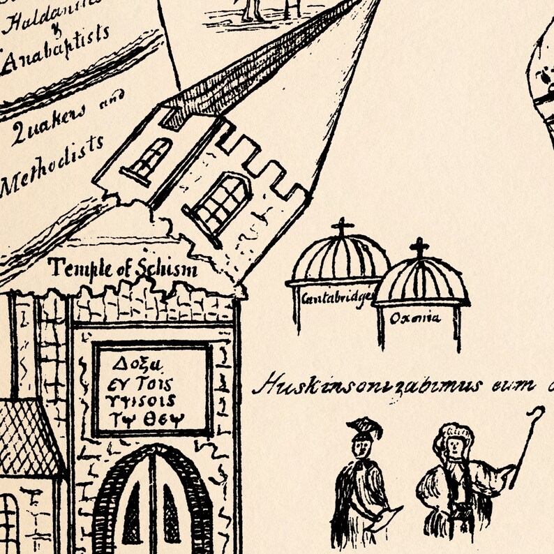 March of Intellect Vintage Chart Print Political Satire - Etsy