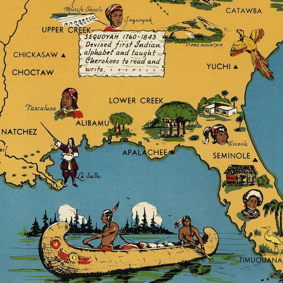 Apalachee Indians Location