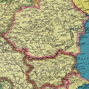 WW2: Military Map of Europe Vintage Map Print, Wall Art Home Gift - Etsy