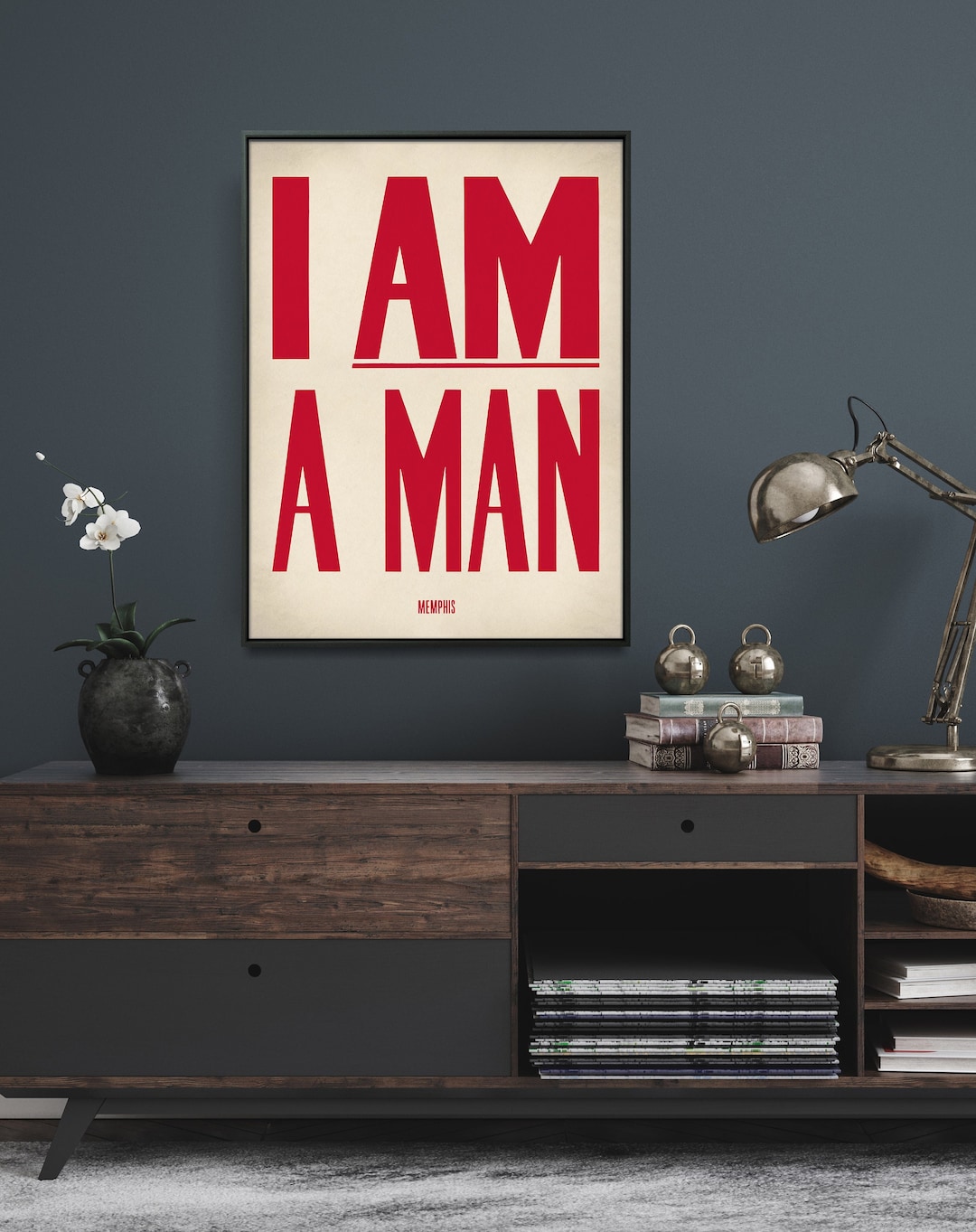I Am A Man Poster Print| Restored Reproduction Print| Social Justice ...