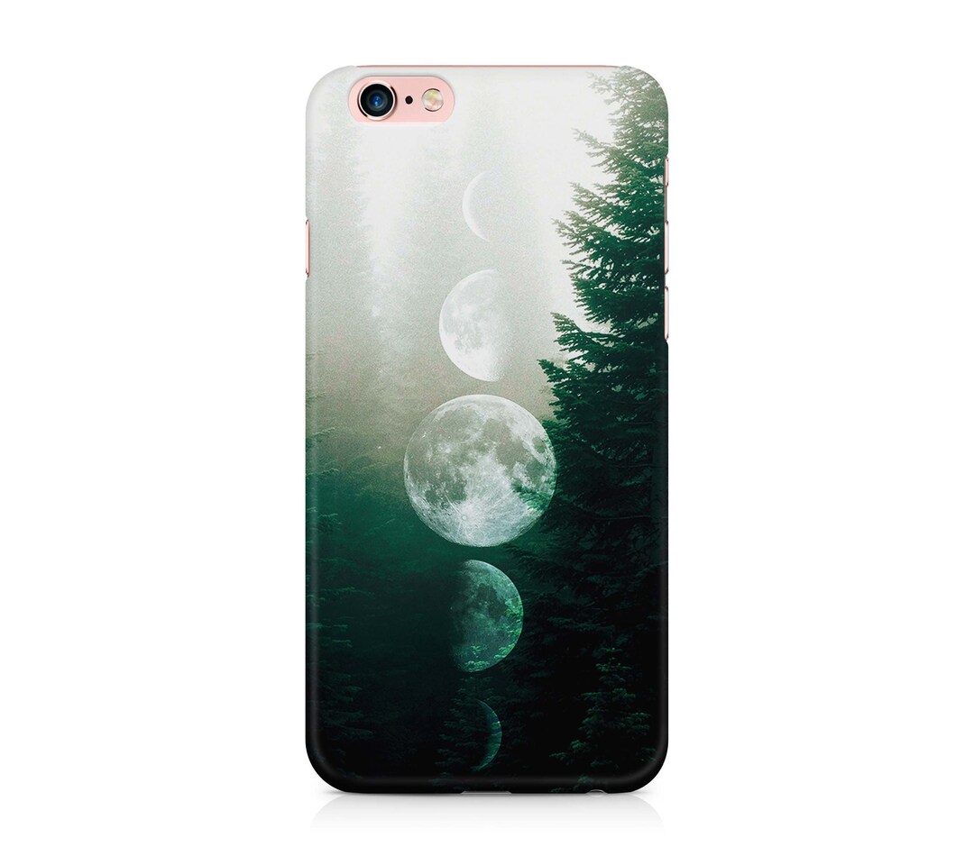 Lunar Phase Moon Phone Case Cover Skin for iPhone 13 12 11 Pro X XS MAX ...