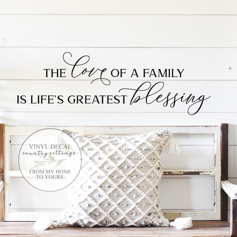 Blessing Wall Decal - Etsy