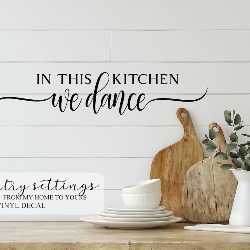 Kitchen Decal - Etsy