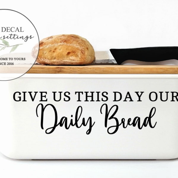 Give Us This Day Our Daily Bread Sign - Etsy