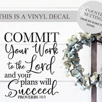 Scripture Decal - Etsy