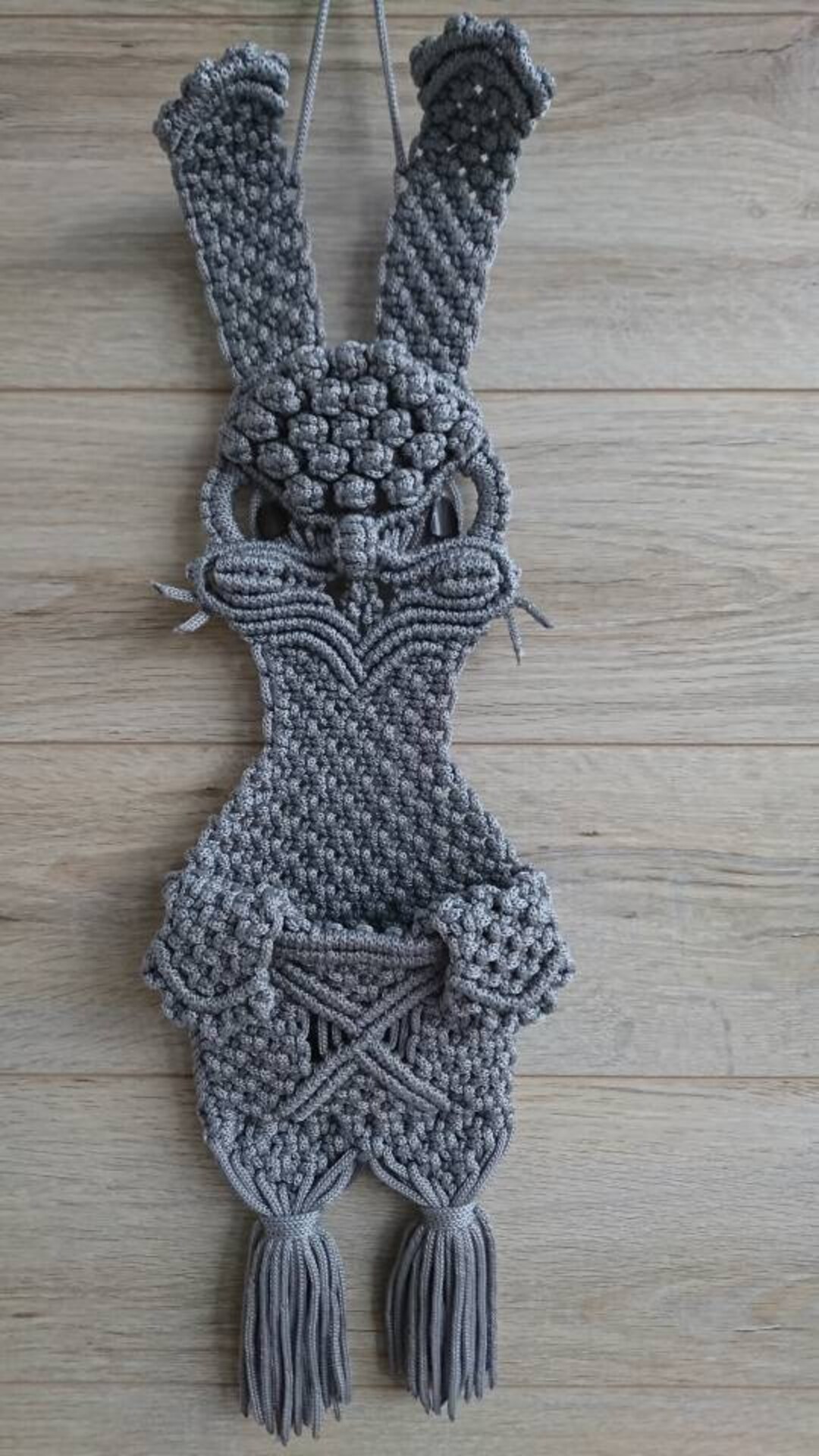 Bunny Macrame Wall Handing Interior Design of Children's Room - Etsy