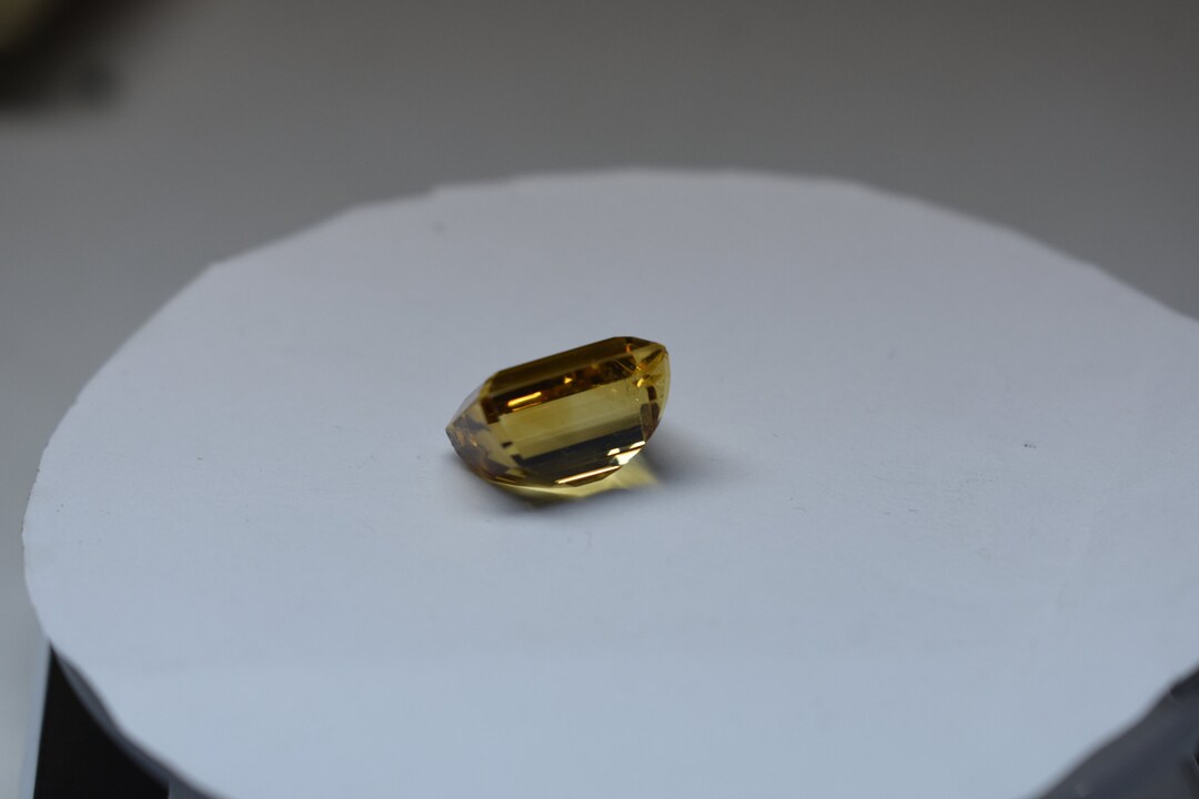 Gorgeous Citrine Octagon Cut Gemstone 14.60mm X 11.80mm X 9.30mm 13.50 ...