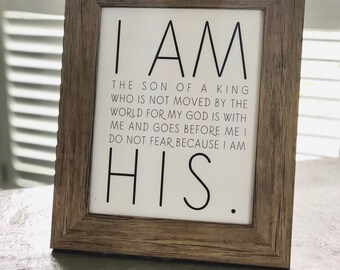 I am his | Etsy