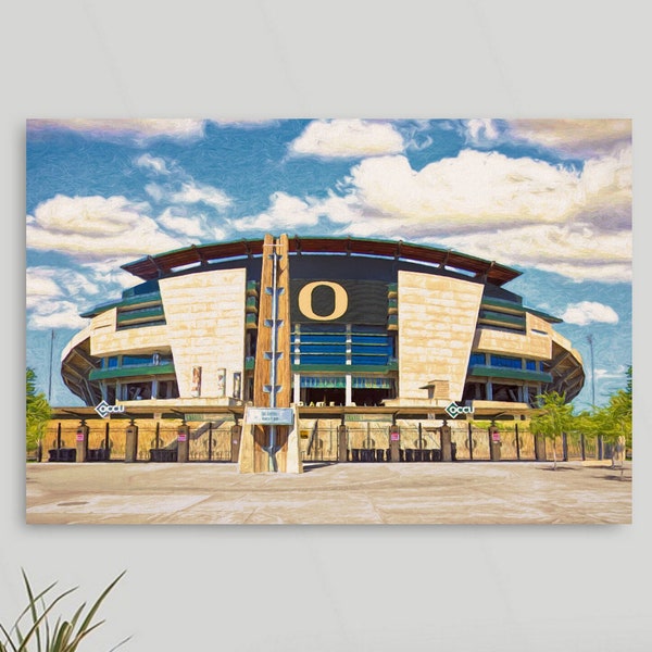 Autzen Stadium - Etsy