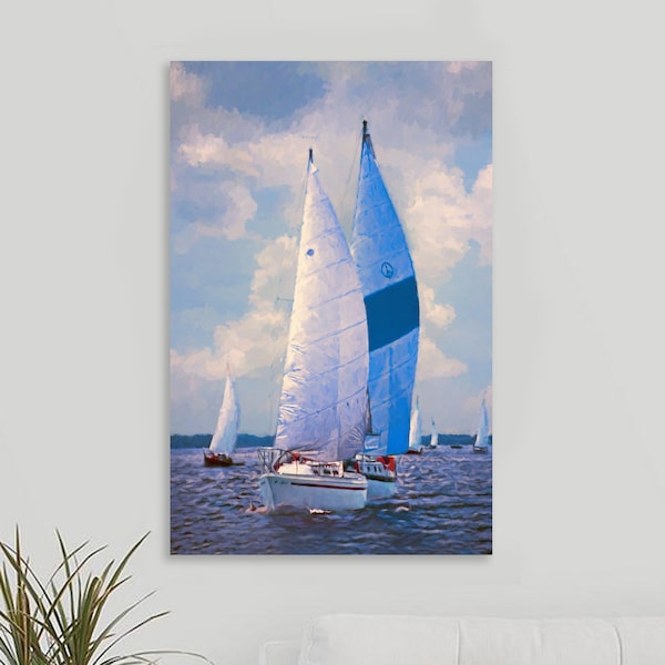 Sailboat Canvas - Etsy