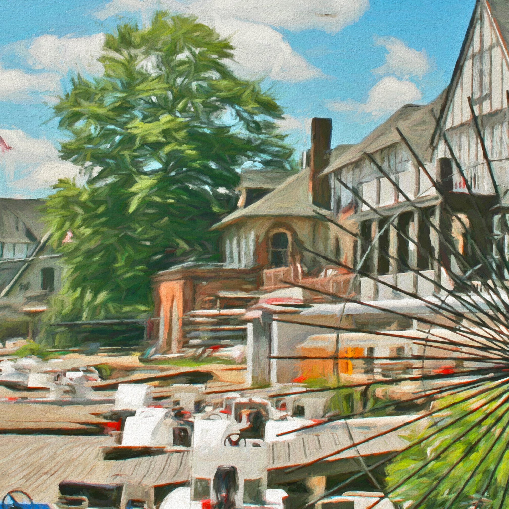 Boathouse Row Philadelphia Boathouse Row Print Art Print | Etsy