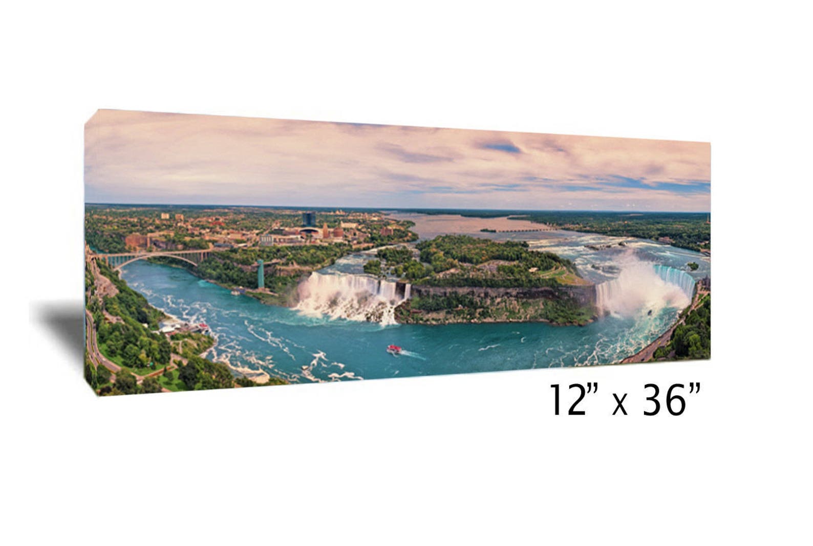 Niagara Falls Panoramic Skylon View Large Canvas Wall Art - Etsy