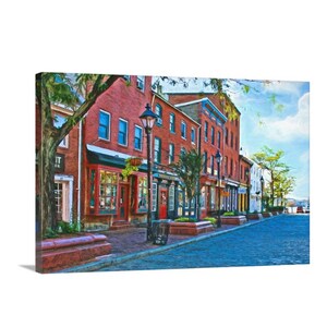 Fell's Point Baltimore Art Historic Street Historic - Etsy