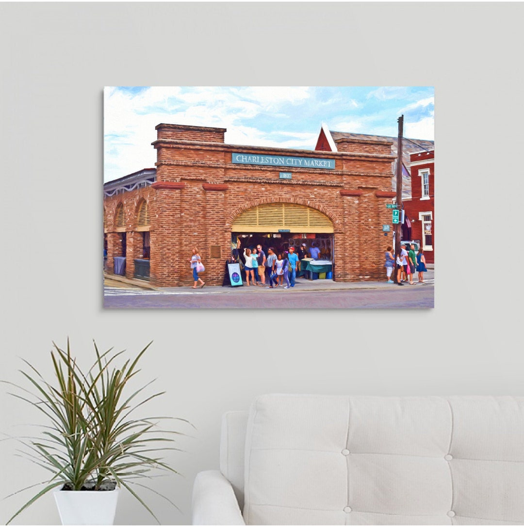 Charleston City Market, Charleston South Carolina, Historic Market ...