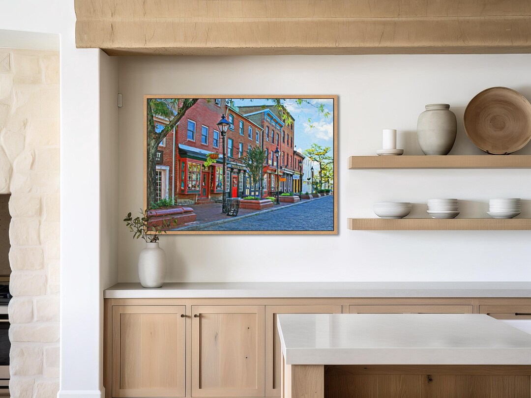 Fell's Point, Baltimore Art, Historic Street, Historic Waterfront ...