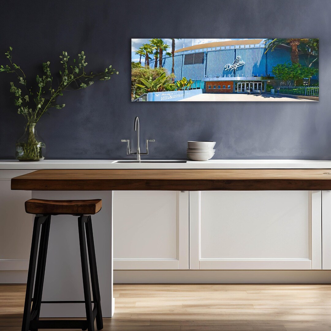 Dodger Stadium, Los Angeles Dodgers Fan Gift, Man Cave, Baseball Fan ...