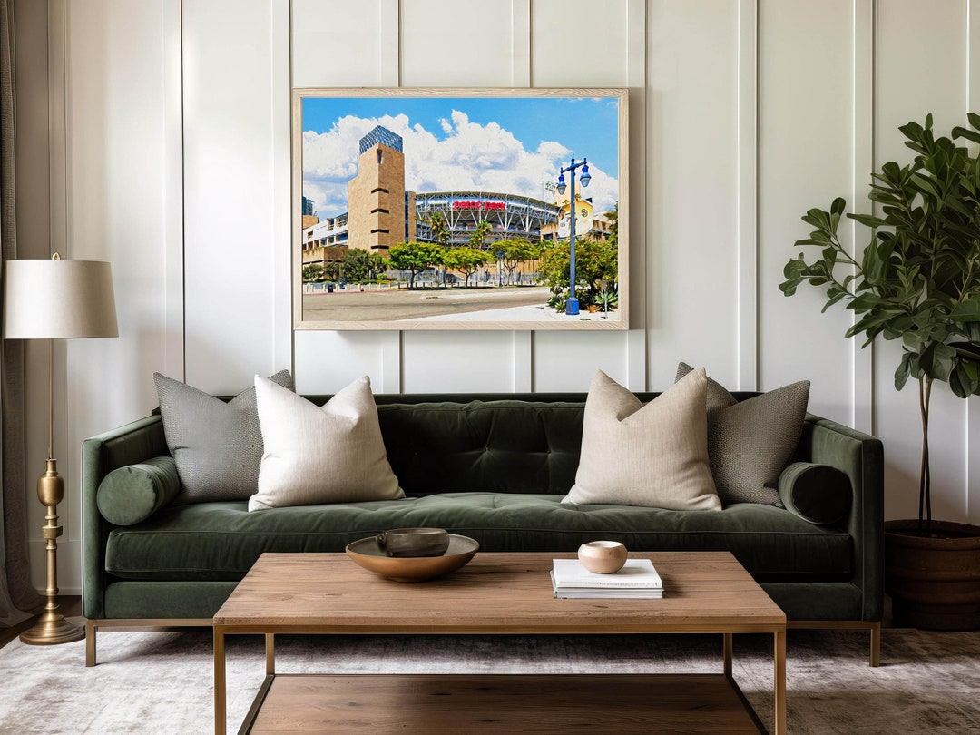 San Diego Padres, Petco Park, Padres Wall Art, Padres Guy Gift, San ...