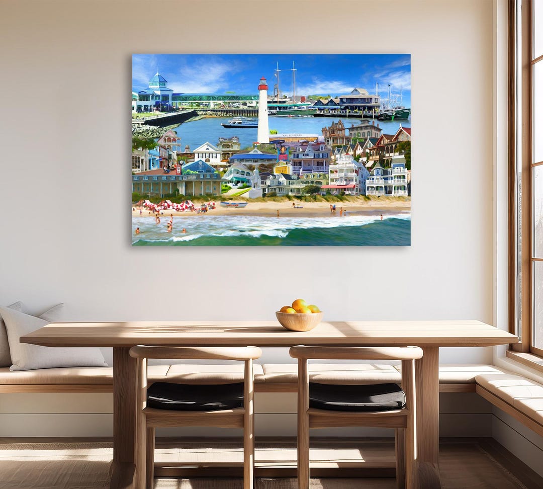 Cape May Wall Art, Cape May Beach Print, Cape May New Jersey, Cape May ...