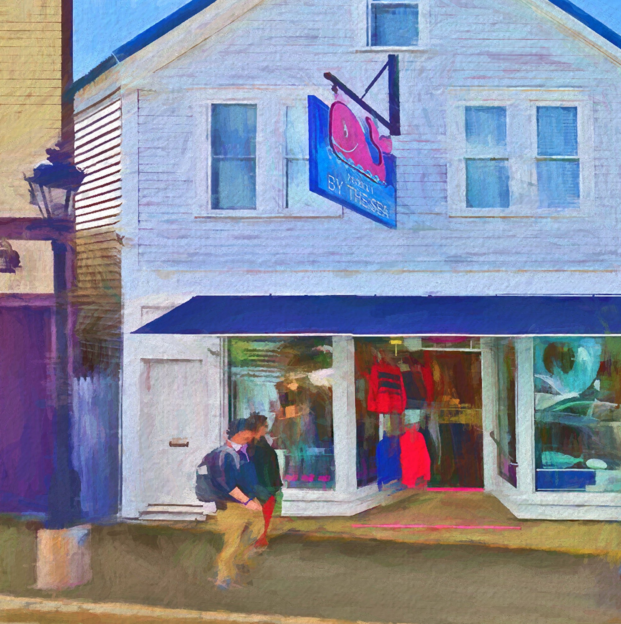 Bar Harbor Wall Art Iconic Main Street Bar Harbor Maine Art | Etsy