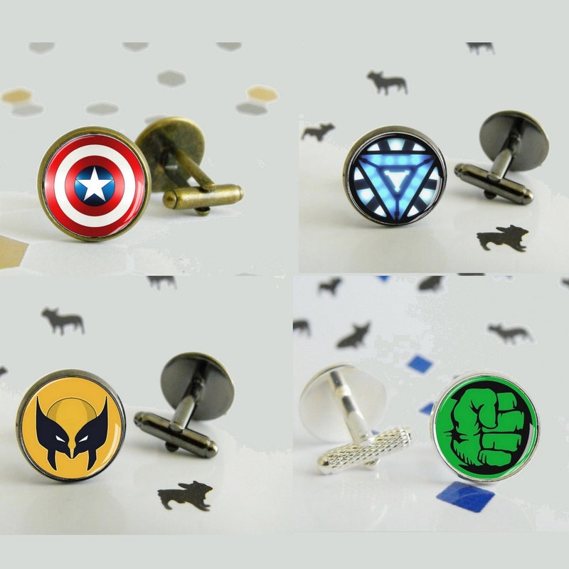 Comic Cufflinks - Etsy