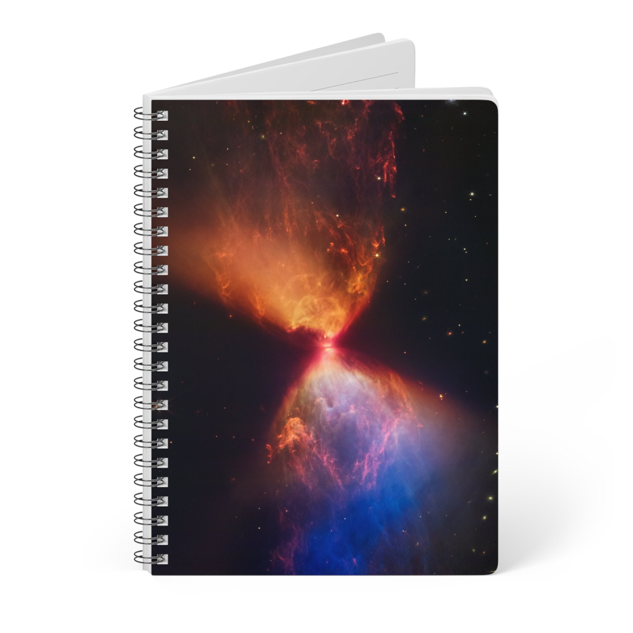 James Webb Fiery Hourglass - Wirobound Softcover Notebook, A5 - Etsy