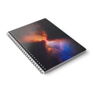 James Webb Fiery Hourglass - Wirobound Softcover Notebook, A5 - Etsy